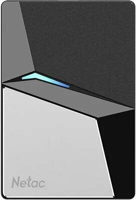 Накопитель SSD Netac USB-C 960Gb NT01Z7S-960G-32BK Z7S 2.5 черный