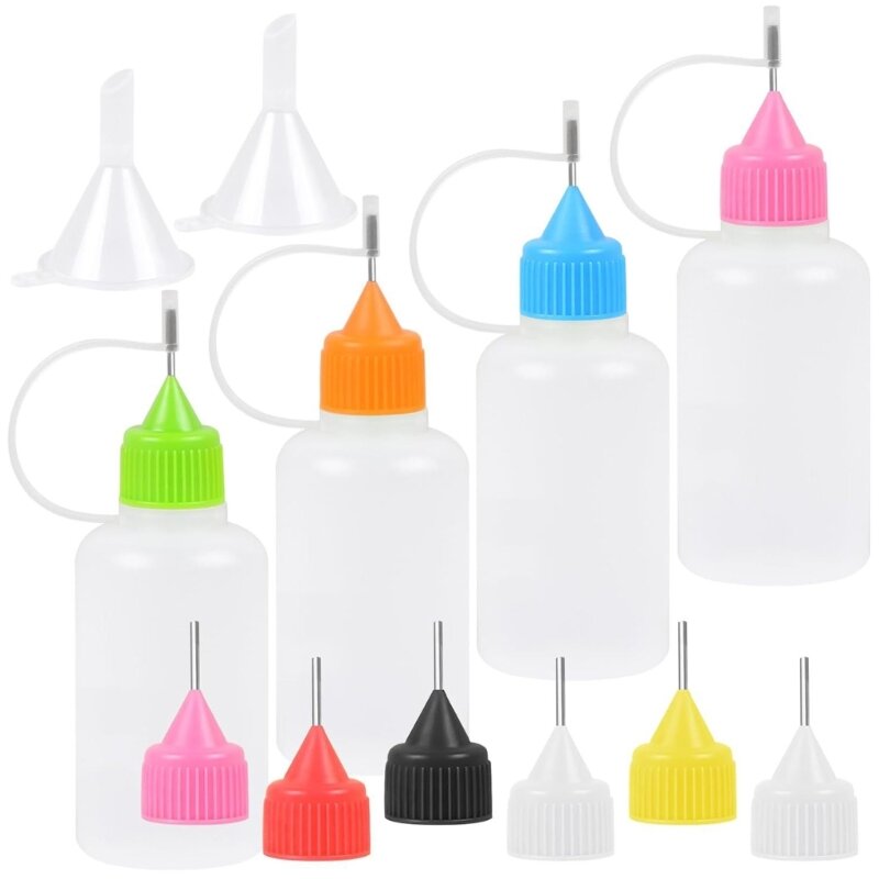 Бутылка для отжима с тонкой иглой объемом 30 мл на унцию