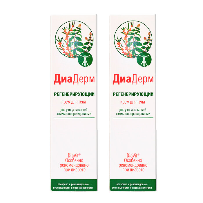 Набор Диадерм Крем регенерирующий из 3-х уп. по выгодной цене