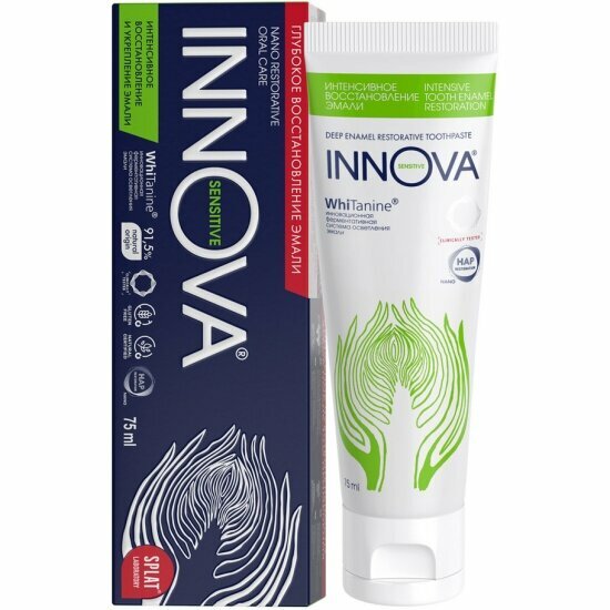 Зубная паста Splat Innova Интенсивное восстановление эмали, 75 мл