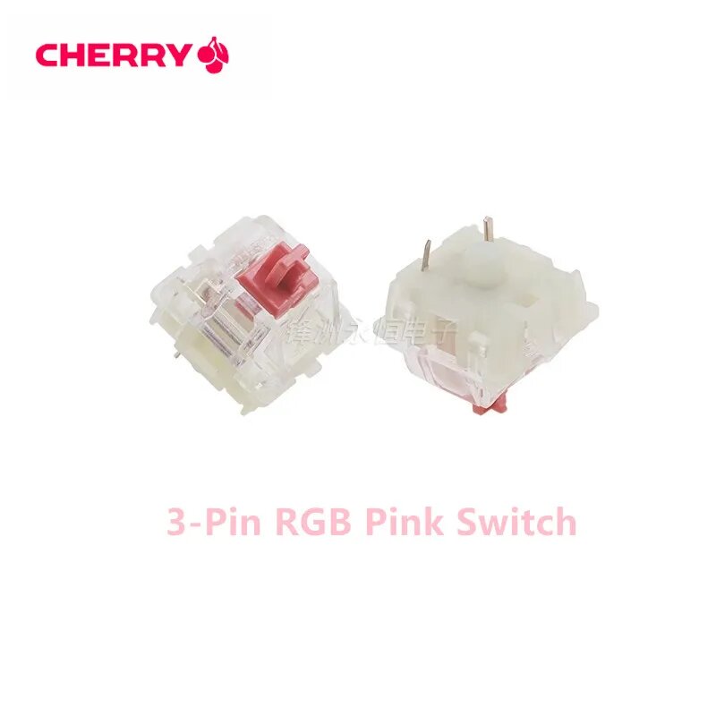 Cherry MX Механические Переключатели 10 шт. 10-RGB Pink switch