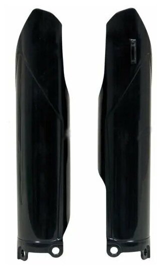 Защита вилки Kawasaki KXF250 17-25, KXF450 16-25, чёрная