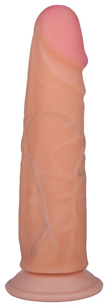 LOVETOY (А-Полимер) Фаллоимитатор киберкожа Cock Next, 611105, телесный, 20 см, M