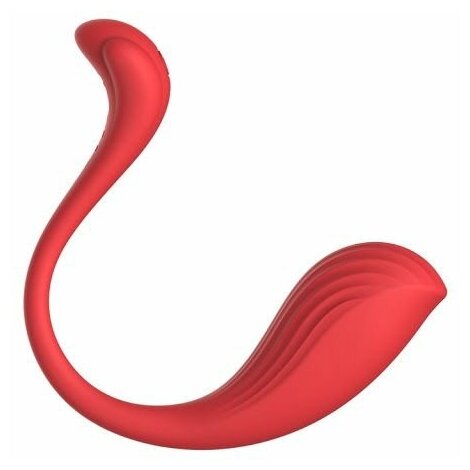 Красный интерактивный вибромассажер Phoenix Neo