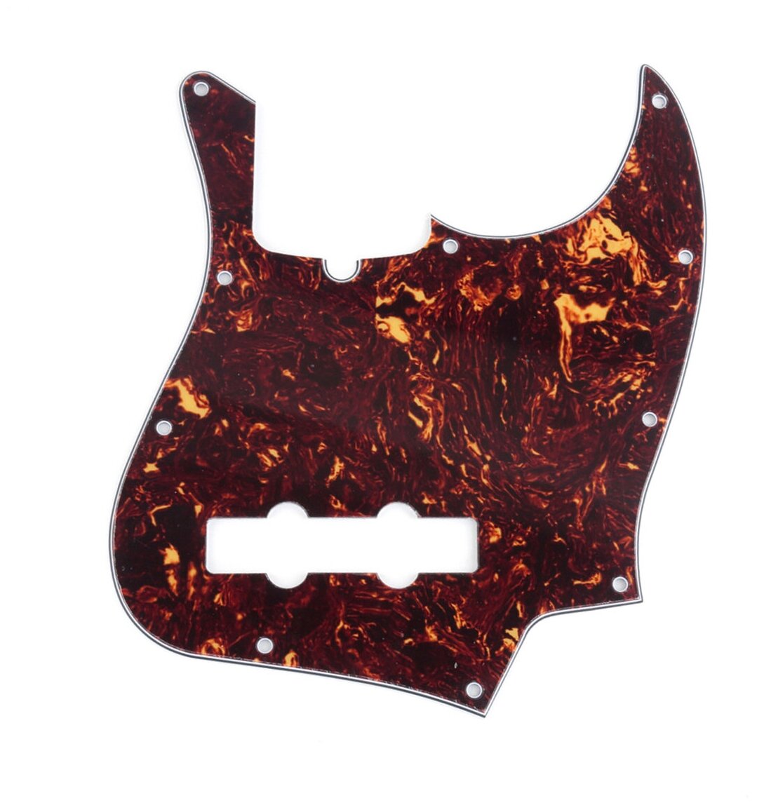 Панель для Jazz Bass Modern Style, трехслойная, Musiclily MX1302DT, черепаховая