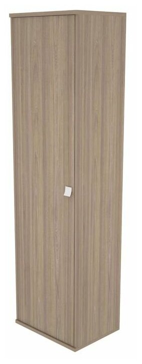 Гардероб для верхней одежды узкий (выдвижная вешалка) Стайл/Style Riva Л. ГБ-1 Вяз Благородный 558*410*1980