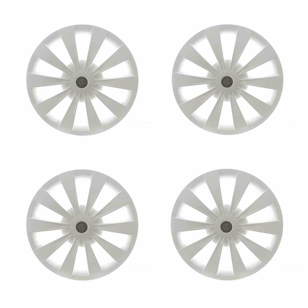 Колпаки на колеса DISCO OCTAVA WHITE декоративные R13 4 шт 140