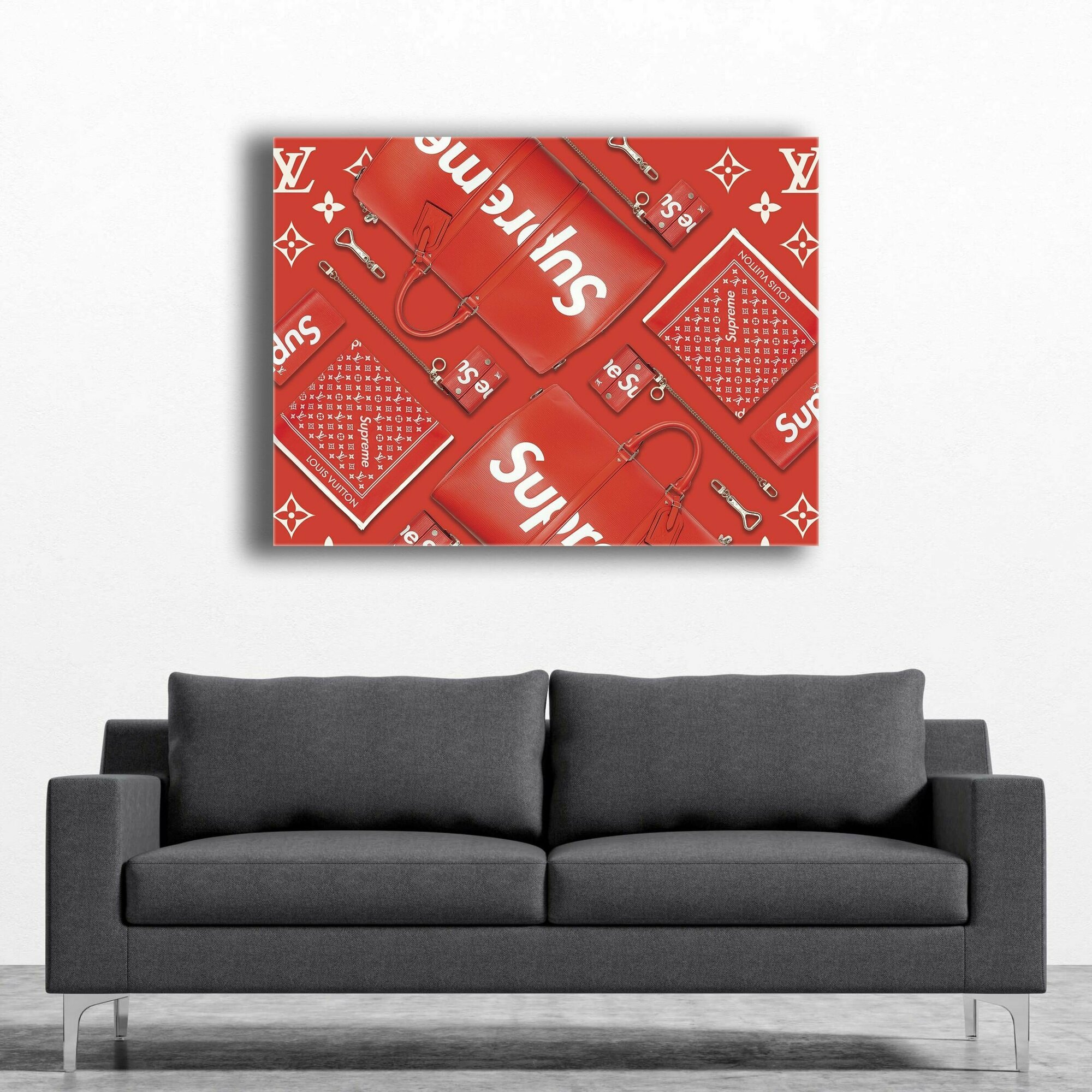 Интерьерная картина на холсте / Бренды / Supreme 40*60