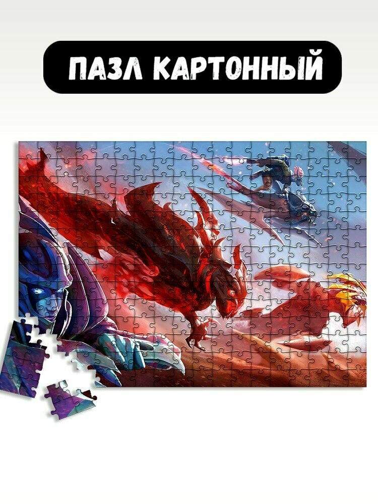 Пазл картонный А3: игры дота 2 - 18188