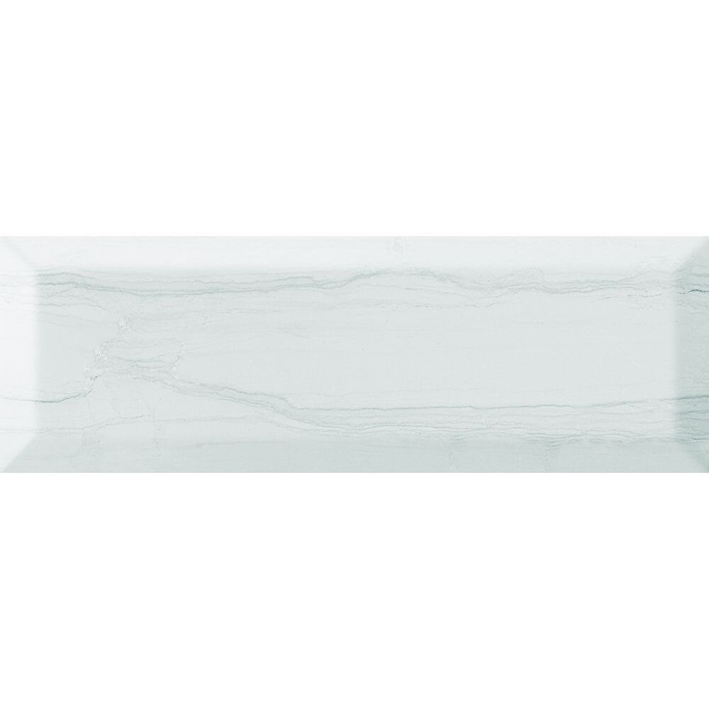 Настенная плитка Monopole (Монополе) Laguna Blanco Brillo Bisel 10х30 см (1.02 м2)