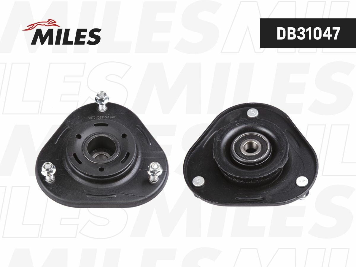 Опора амортизатора TOYOTA Avensis (T25) 1.6-2.2D пер.(с подшипником), MILES DB31047