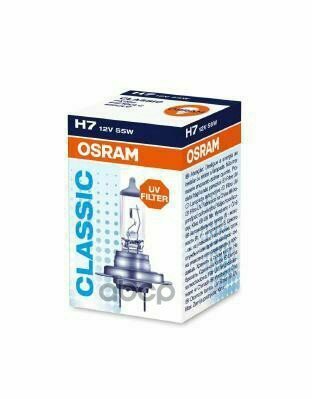 Лампа H7 12V 55W PX26D (OSRAM) Osram арт. 64210CLC