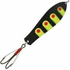 Блесна Kuusamo Professor 2, 90/18 (незацеп) BL/R/FYe-S