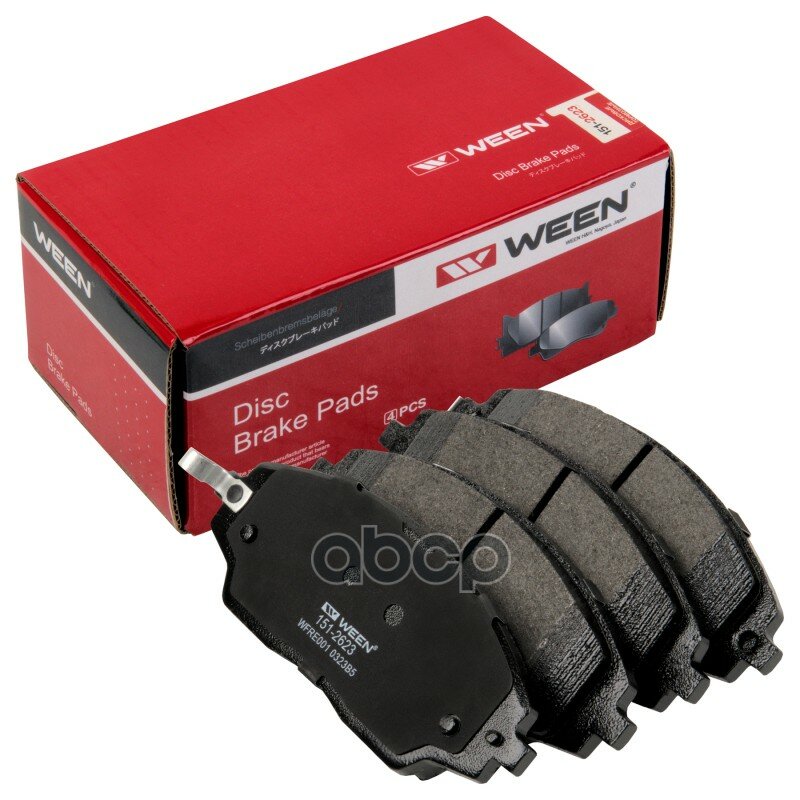 Тормозные колодки дисковые передние CHEVROLET Aveo III (T300) Cobalt (with ABS) Ween арт. 151-2623