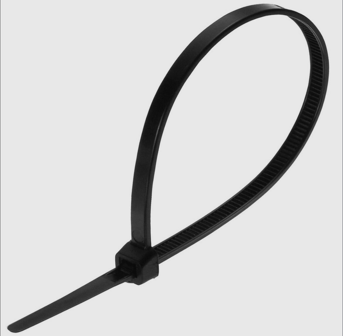 Хомут нейлоновый 2,5х200 (SBE-CT-25-200w) черный 100 шт.