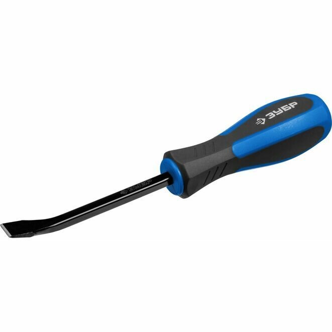 Монтировка слесарная ЗУБР 200 мм, сталь 45, двухкомпонентная рукоятка, Профессионал