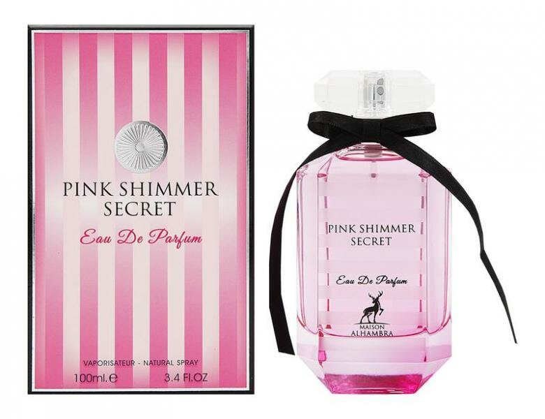 Lattafa woman (maison Alhambra) Pink Shimmer Secret Туалетные духи 100 мл.