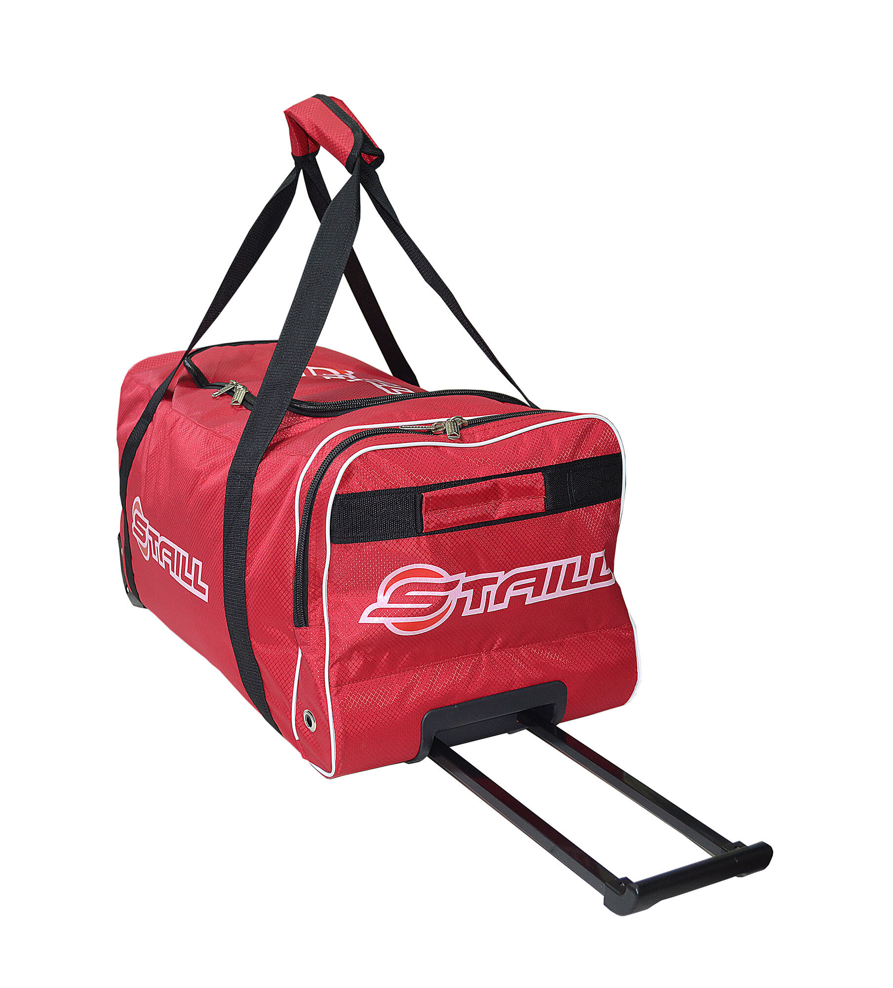 Баул хоккейный Staill 28 на колесах детский Diamond цвет красный