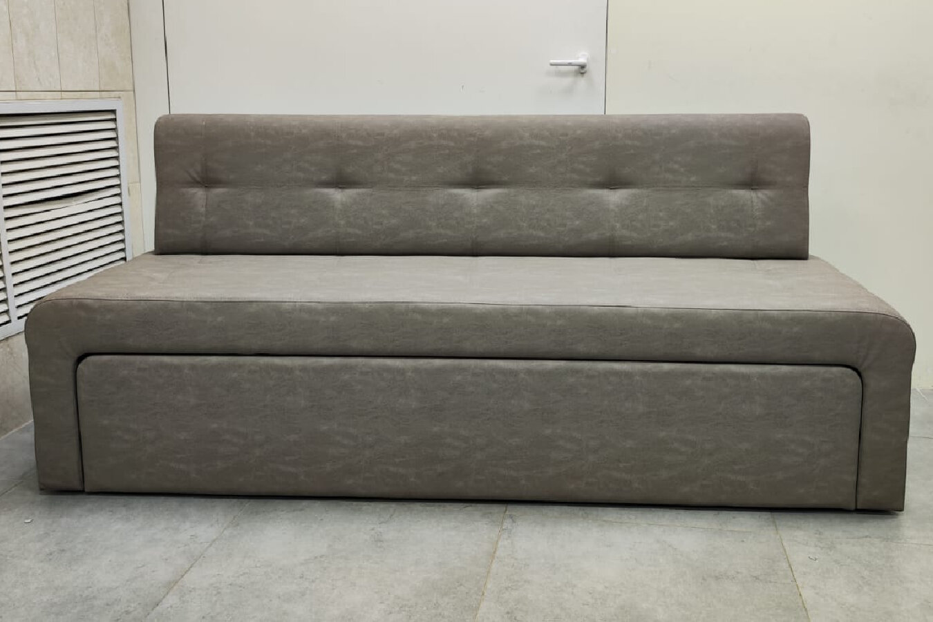 Кухонный диван Прага Elite Lux 04 Экокожа, дельфин, 200х62х83 см