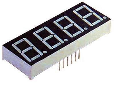 Индикатор LED семисегментный CA56-12GWA