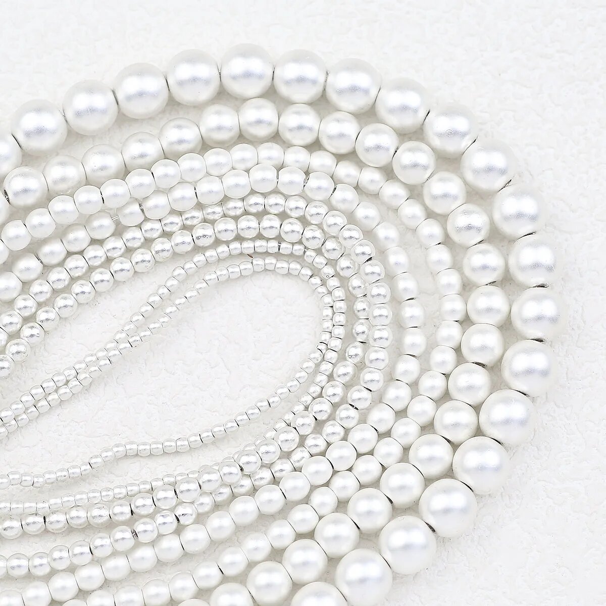 BTFBES 2-10 мм серебряный цвет круглые бусины натуральный камень гематит драгоценный камень немагнитный свободный шар для ювелирных изделий браслет ожерелье DIY 15 дюймов