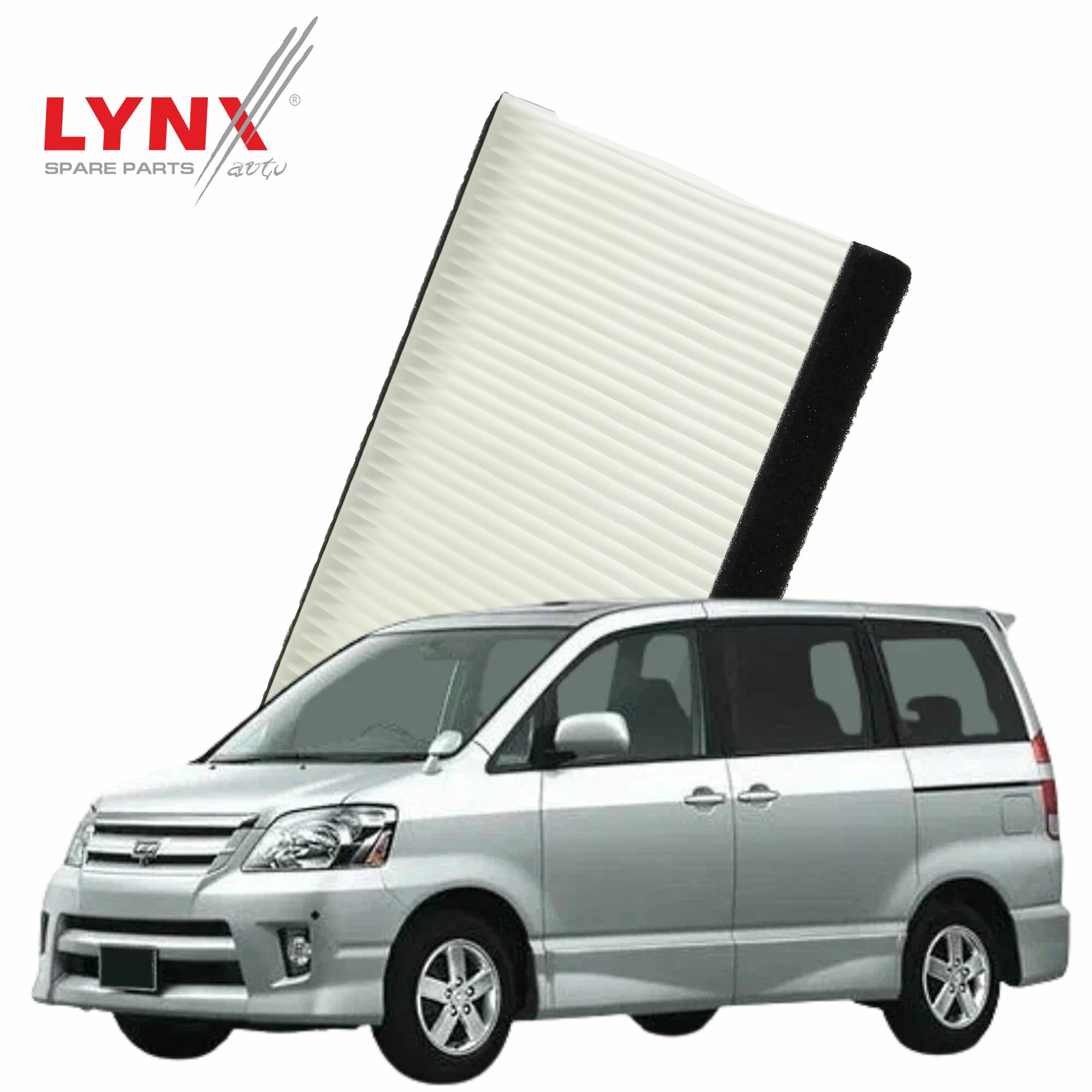 Фильтр салонный Toyota Noah (1) / Тойота Ноах 2001 2002 2003 2004 2005 2006 2007 / 1шт LYNXauto