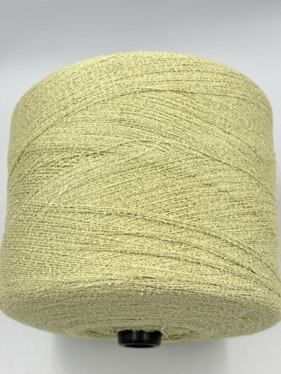 Пряжа Хлопок-букле (100% хлопок, 7.5м/1г) 011 фисташка (200г, 1500м) С8Е