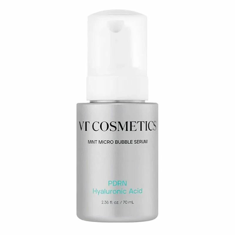 VT PDRN Микропузырчатая эссенция с гиалуроновой кислотой и мятой перечной, 70 мл