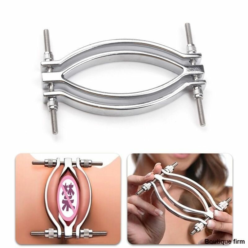 БДСМ-бондаж, секс-игрушки, вагинальные расширители, металлические зажимы для губ с цепочками, игры для женских пар