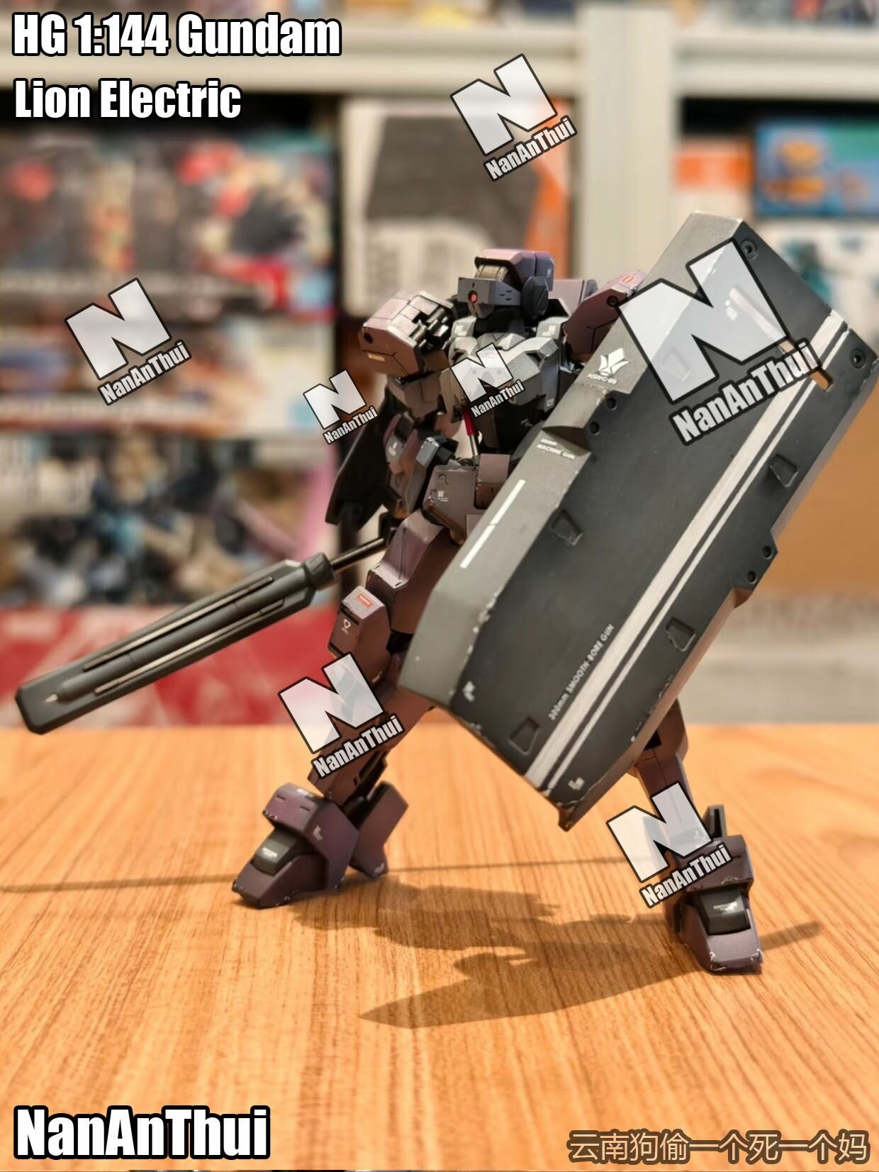 Сборная Игрушечная фигурка модель HG 1:144 Gundam Lion Electric, Поставляется с бесплатными наклейками и кронштейнами.