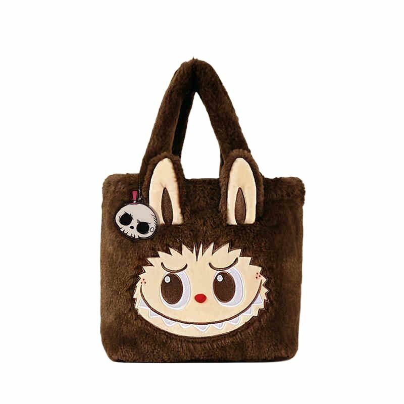 Сумка-рюкзак LABUBU Fleece Flap Backpack