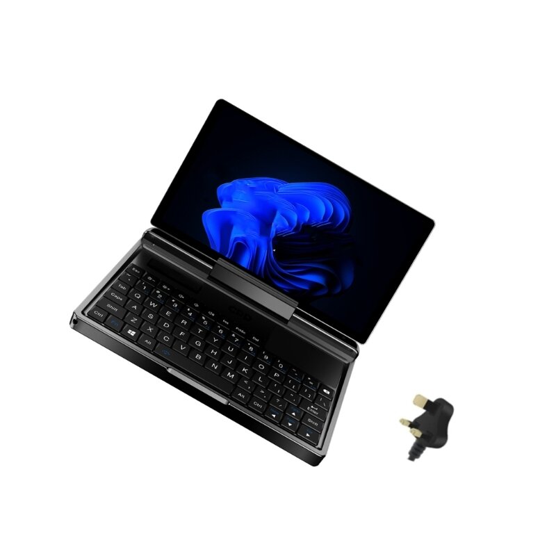 7-дюймовый портативный мини-ноутбук Microed PC 1080P, планшет Win11, поворотный на 180 градусов экран, портативный PD45W
