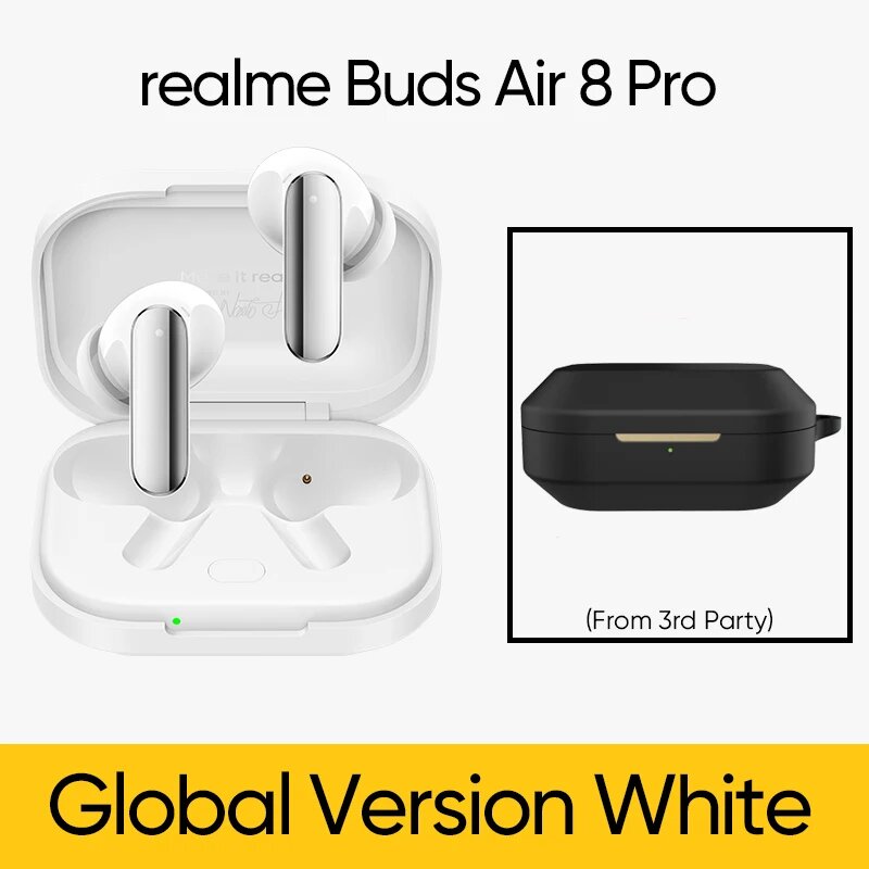 Realme Buds Air 8 Pro White GL n black