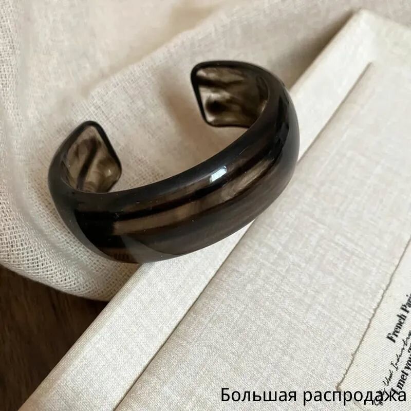 Набор браслетов, черный