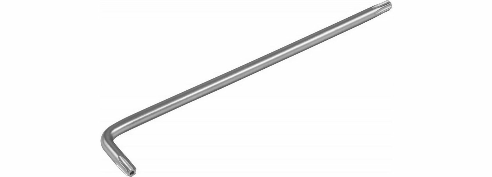 Ключ торцевой T-TORX удлиненный с центрированным штифтом, T20H THORVIK TTKL20