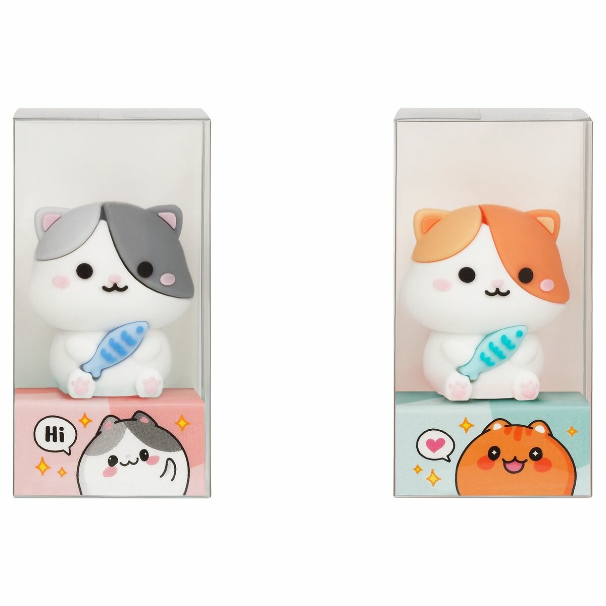 Точилка MESHU, "Kitten", 1 отверстие, покрытие soft-touch - 1 шт