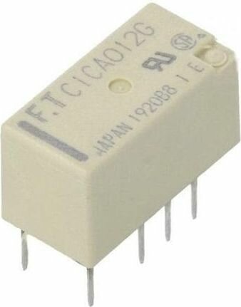 FUJITSU FTR-C1CA012G Реле: электромагнитное, DPDT, Uобмотки: 12ВDC, 0,3A/125ВAC, 2A, 1шт