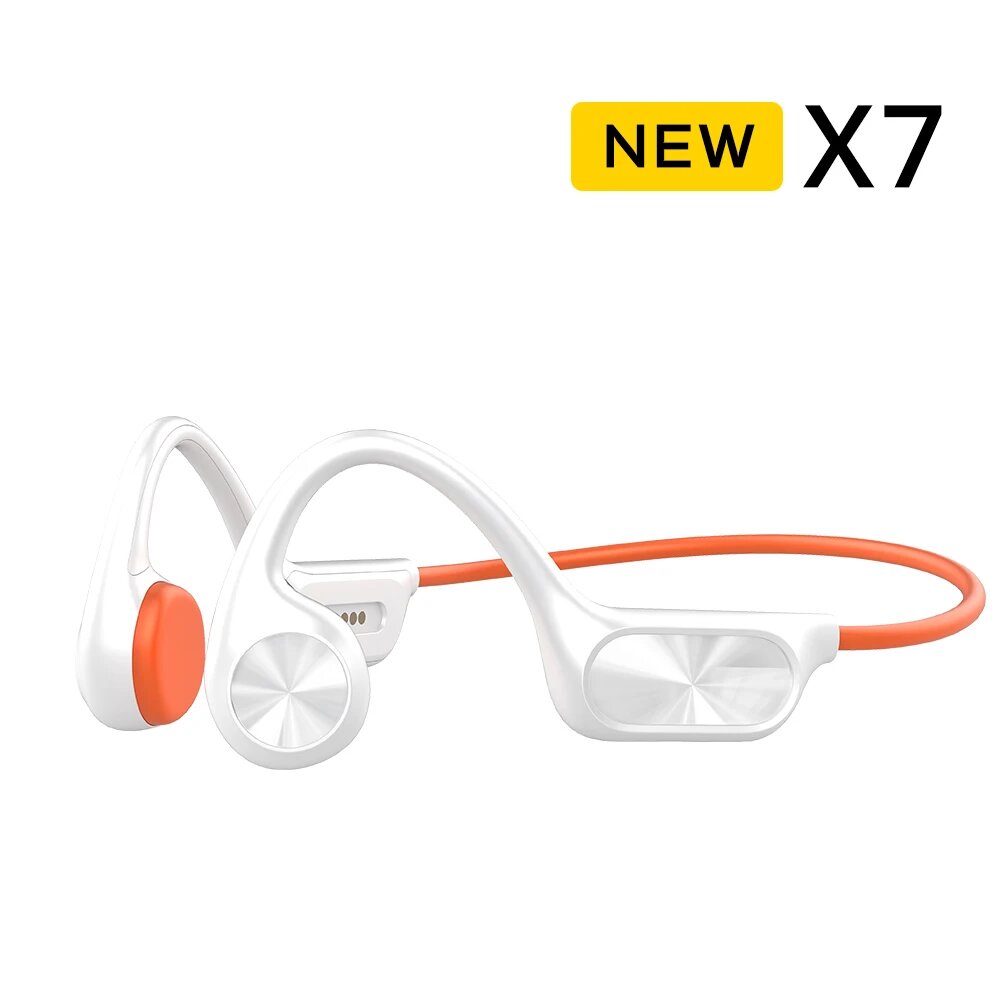 VAORLO X7 Беспроводные Наушники Костной Проводимости 32Гб Pearl White