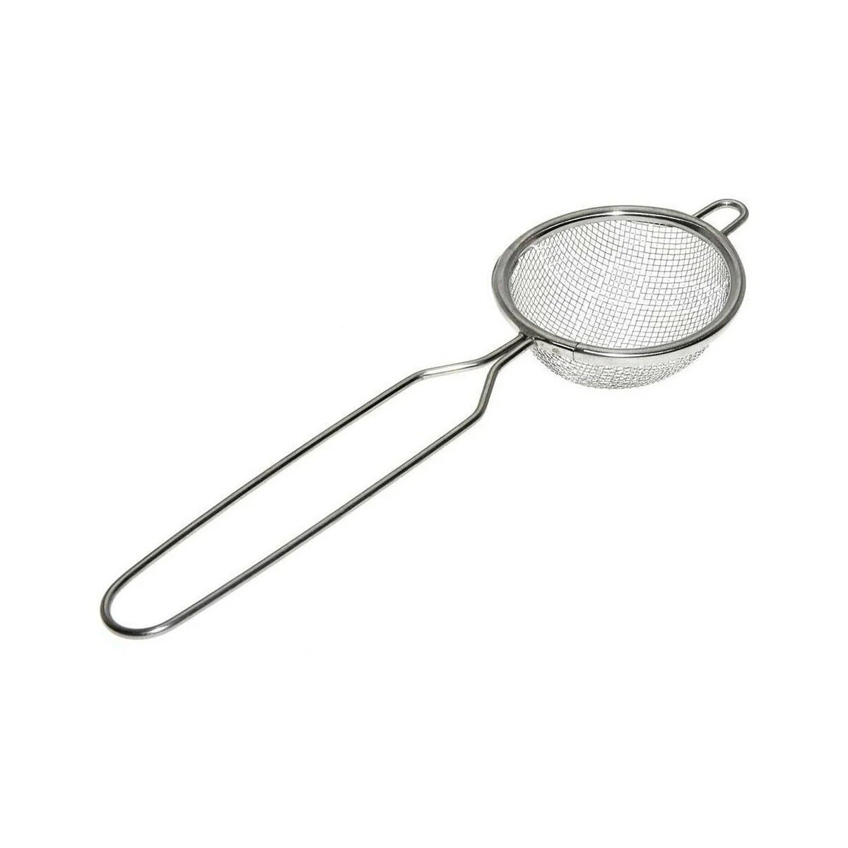 Сито "Мультидом" с ручкой, d = 6 см, нержавеющая сталь, серебристое