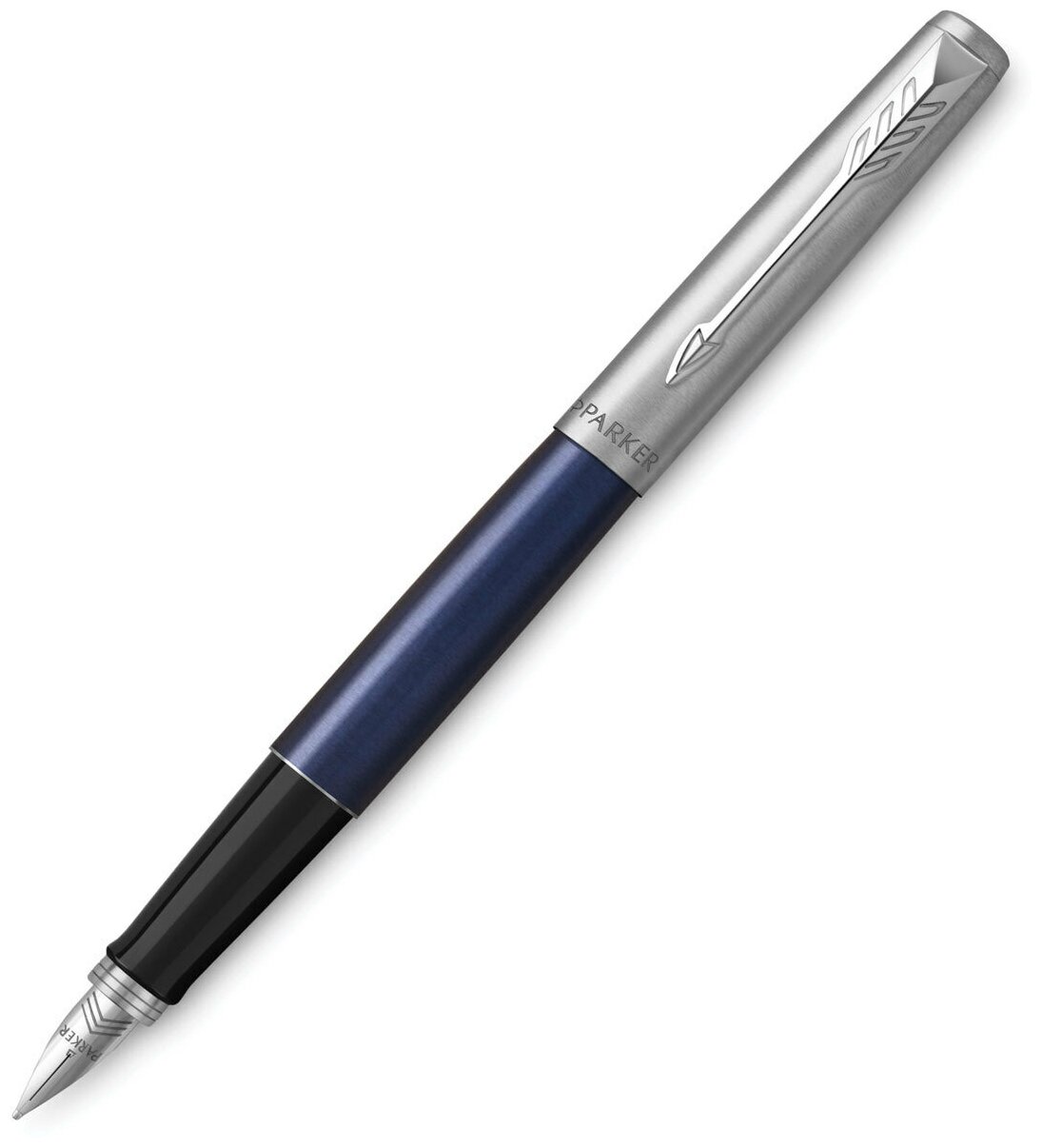 Ручка перьевая PARKER "Jotter Royal Blue CT", корпус синий, детали из нержавеющей стали, синяя, 2030950