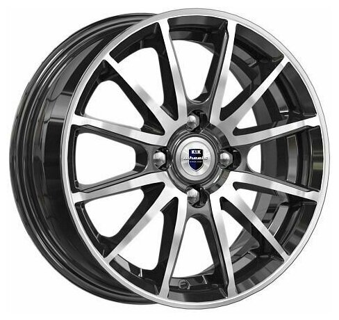 Диск колёсный Квант (КС960-04) 5,5x14 ЕТ 40 4x100 56,6 алмаз черный, арт.76885