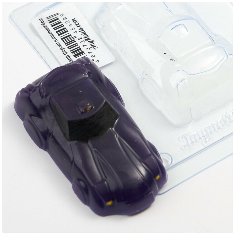 Формочка для шоколада : Спорткар молд из толстого пластика