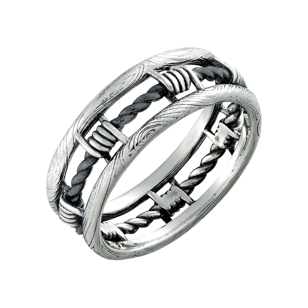 Кольцо, серебро, 925 проба