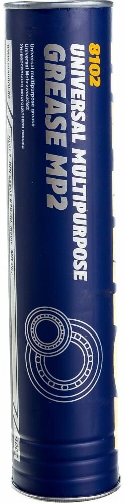 Густая многоцелевая смазка MANNOL MP-2 Universal Multipurpose Grease MP2