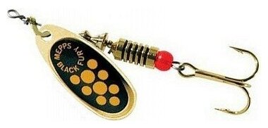 Блесна Mepps Black Fury G №3 (Yel)