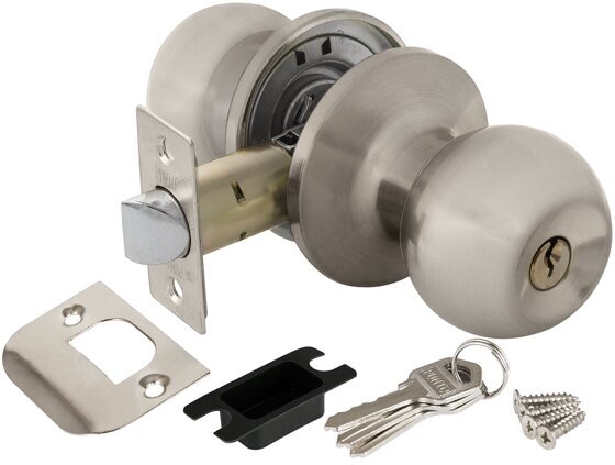 Ручка Punto (Пунто) защелка DK672 SN-ET (6072 SN-E) (кл./фик.) мат. никель