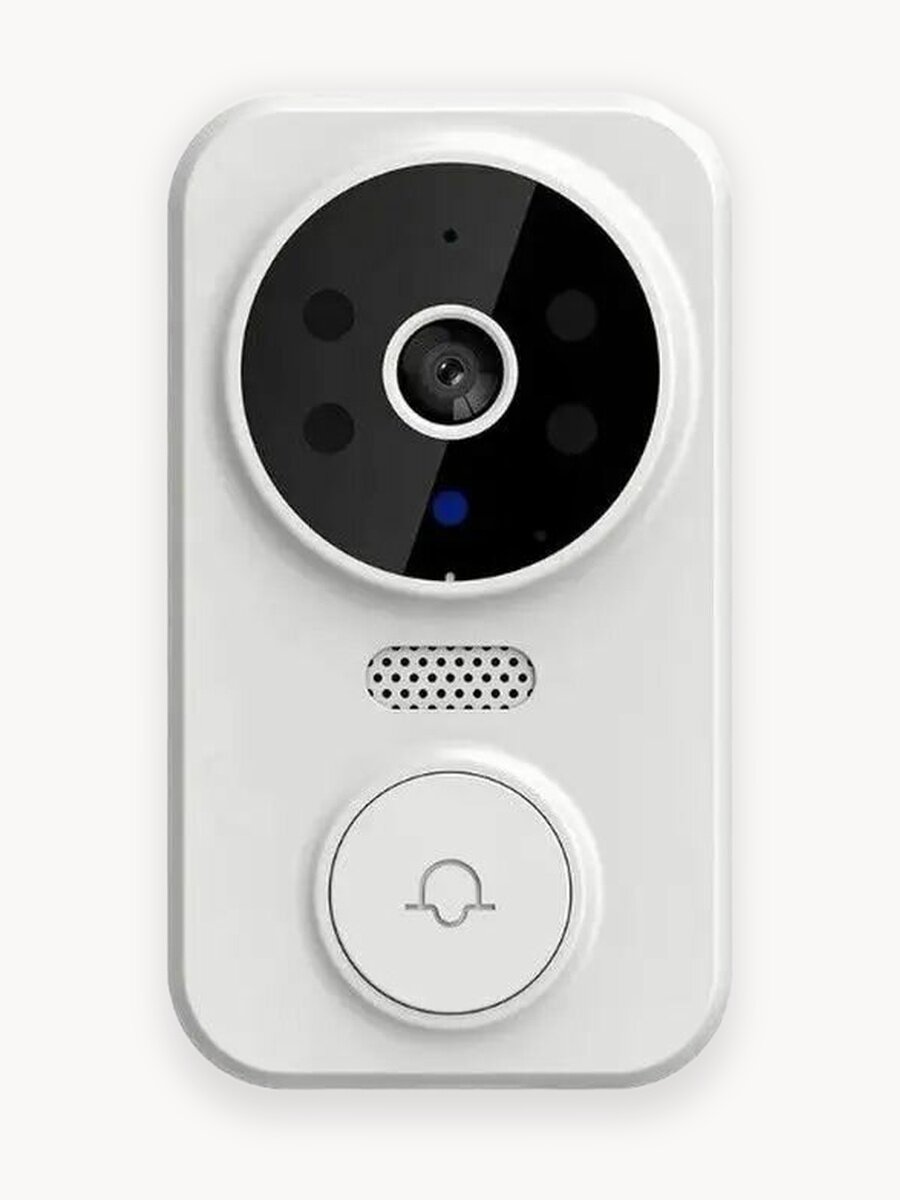 Беспроводной умный дверной звонок с камерой, видеоглазок, видеодомофон для квартиры и дома