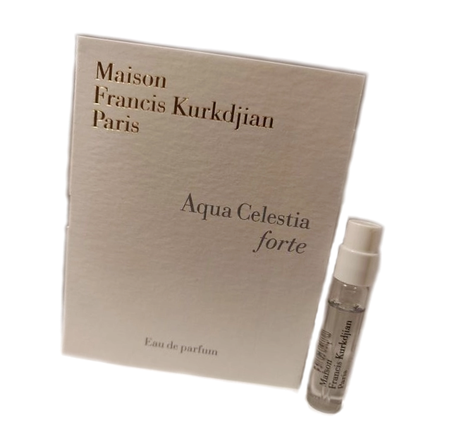 Сэмпл Maison Francis Kurkdjian Celestia Forte 2 мл / Аква Селестия Форте для женщин и мужчин