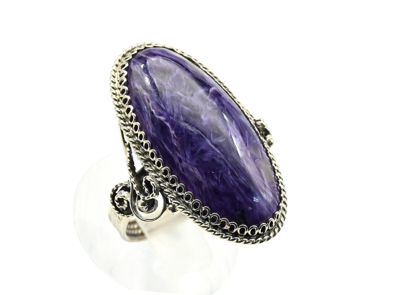 Кольцо, чароит