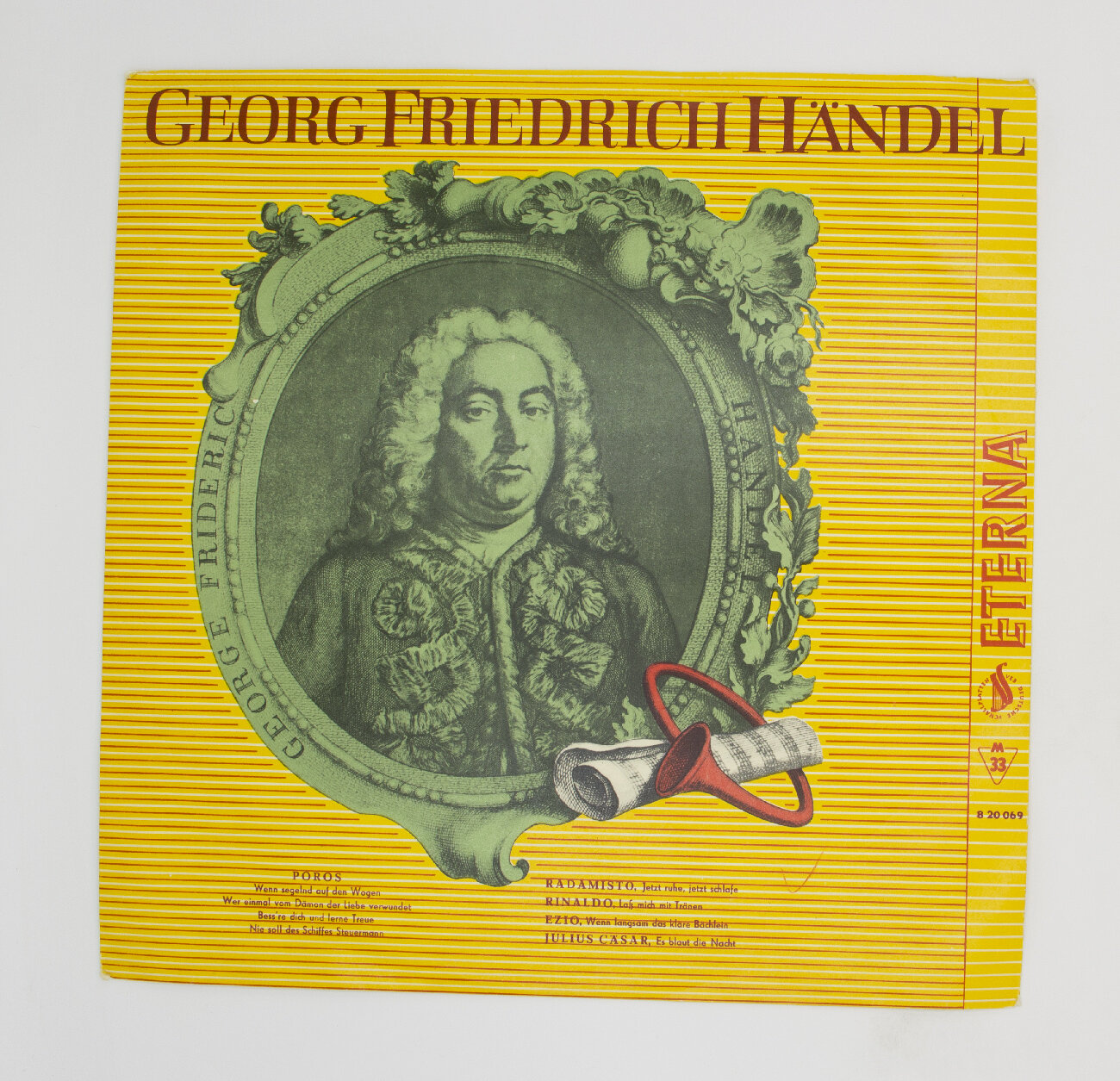 Виниловая пластинка Георг Фридрих Гендель - Арии из опер, 1xLP, NM
